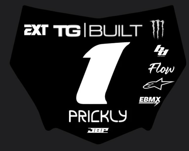 MotoCutz Front Plate Decal – OZ Moto
