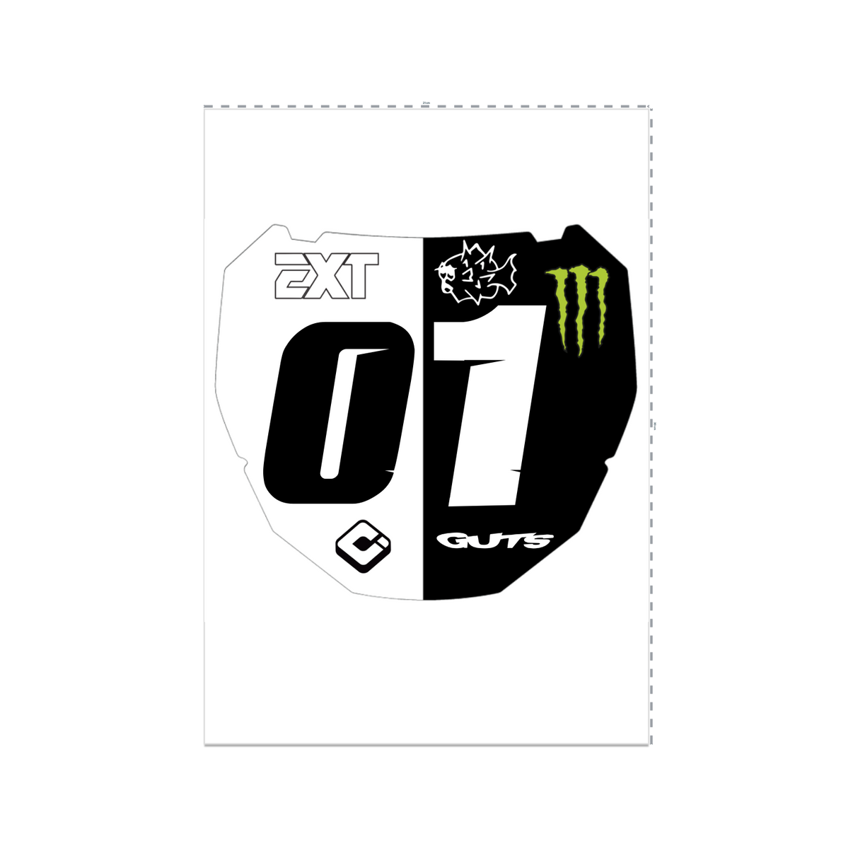 ODI Plate Decal – OZ Moto